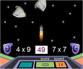 Space Math Game